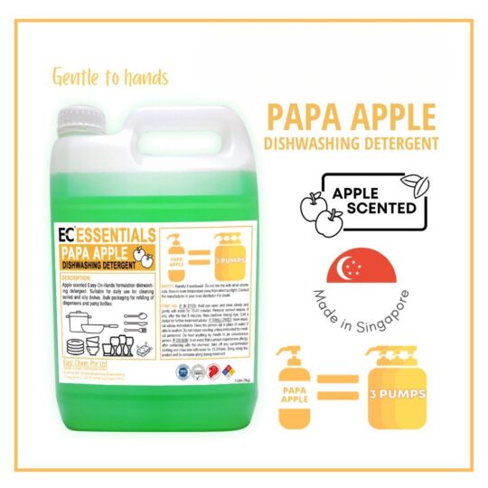 [APPLE BUNDLE] PAPA APPLE Dishwashing Liquid + Foamy Hand Soap – Clean ...
